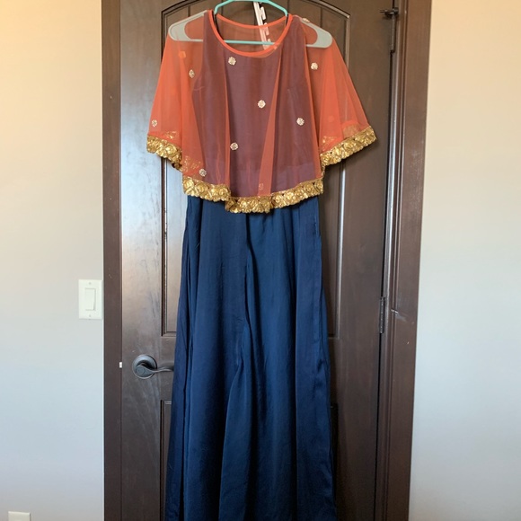 Salwar Kameez | Dresses | Long Indian Cape Style Dress | Poshmark